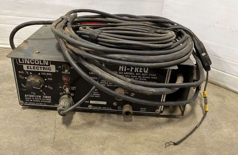 Lincoln 250 Amp High-Frequency unit with all cords necessary to use ...