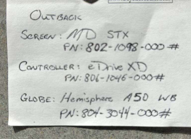 This item Selling ABSOLUTE! ~~~ Outback Auto-Steer System, Complete ...