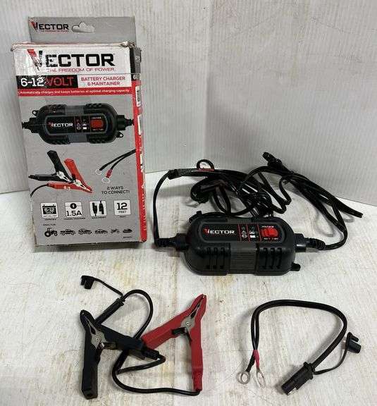 Vector 6/12V battery charger and maintainer, complete, No. 23470 on ...