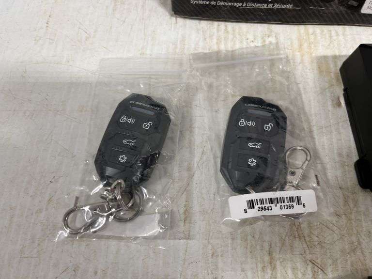 Computer 1-way remote start system, 1500' range, features trunk release ...