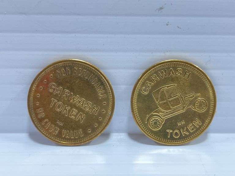 (41) Coins, includes: 35- Aluminium Chevrolet Coins, one Chevy coin; 6 ...