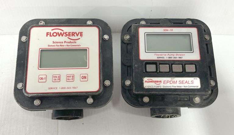 (2) Flow meters for agriculture liquid products, have been cleaned out ...