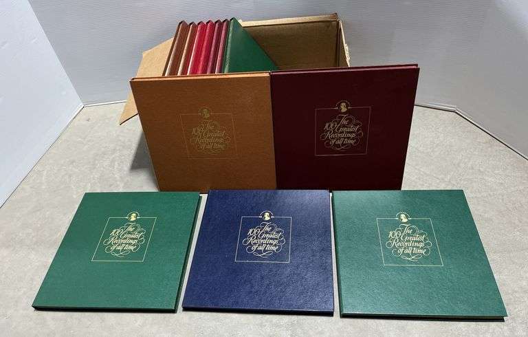 (23) Franklin Mint records, The 100 Greatest Recordings of All Time ...