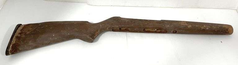 Rifle handle, 30", fair - Albrecht Auction Service