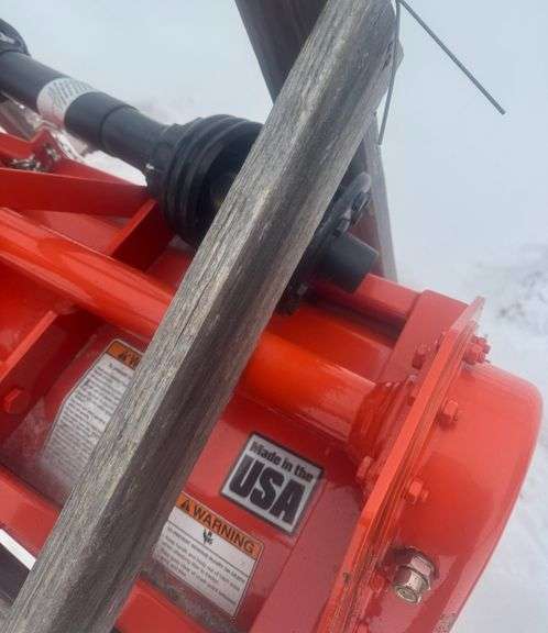 Taylor Way 3-Point Hitch Rotary Tiller, 48"W, New, Unused, NOTE: No ...
