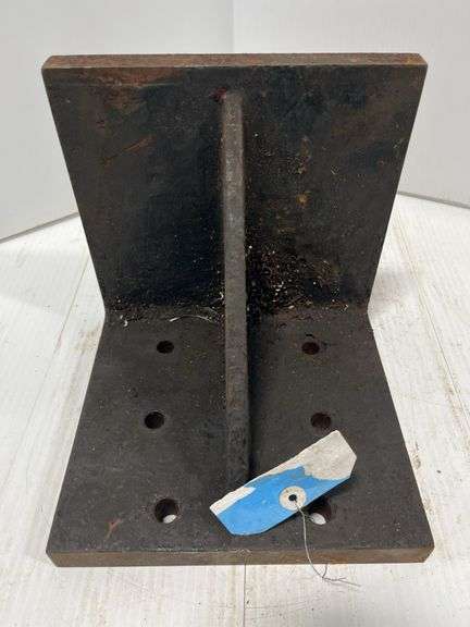 Heavy duty cast iron machinist angle plate fixture, 8" x 8" x 8 ...