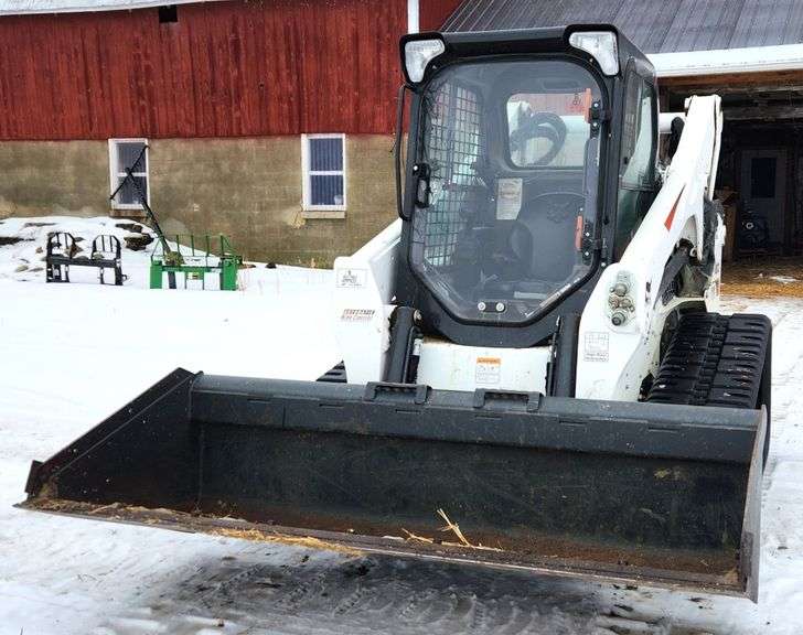 2019 Bobcat T770 Track Loader, (468 Hours), Includes Bucket and ...