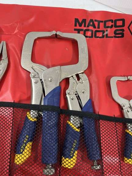 Irwin MATCO 6-piece quick release vise grip set, No. 645KB, new ...