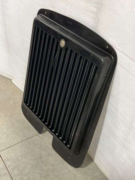 Globe winterfront 1920's car radiator cover, 19"W x 24"H - Albrecht ...
