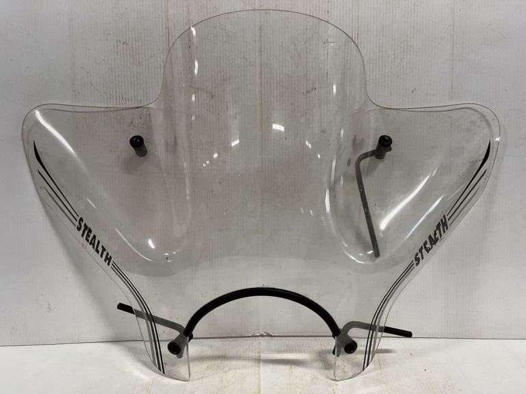 Slipstreamer SS-20 stealth windshield, 29"W x 21"H, good - Albrecht ...