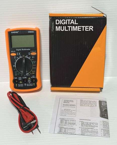 Aneng DM850 automatic digital multimeter, new - Albrecht Auction Service