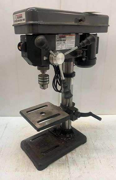 Central Machinery Twelve Speed Bench Drill Press, 5/8" Chuck - Albrecht ...