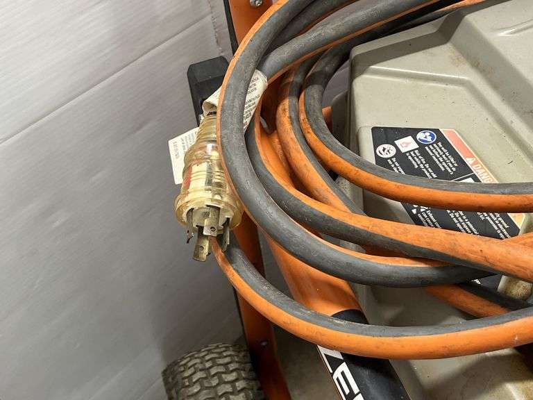 RIDGID electric start generator, 10,000 starting watt, 8,000 running ...