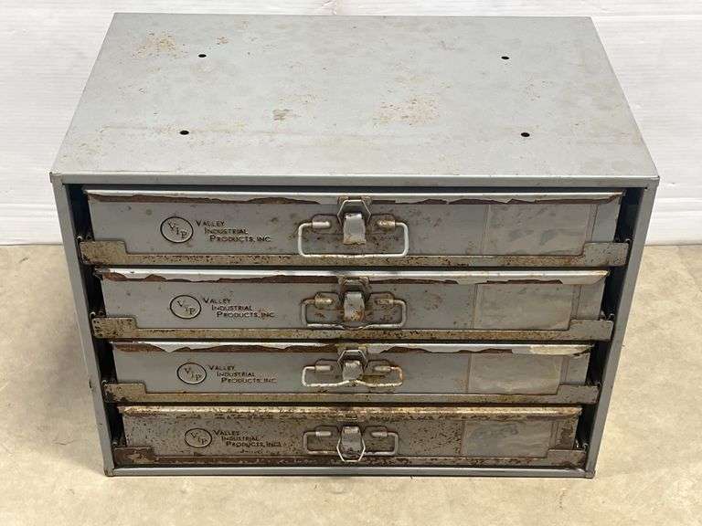 Sliding drawer cabinet with four removable drawers, slides work well ...