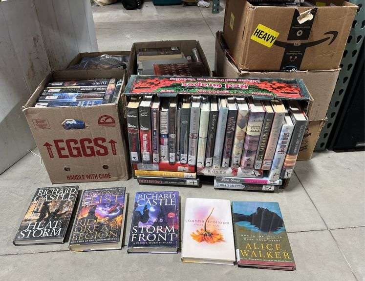Approx. (150) books, used - Albrecht Auction Service