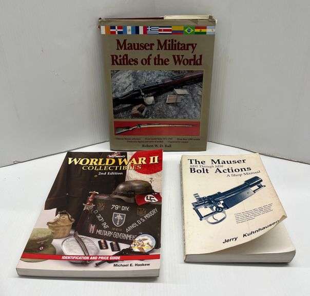 (3) Books on World War II Collectibles and Mausers - Albrecht Auction ...