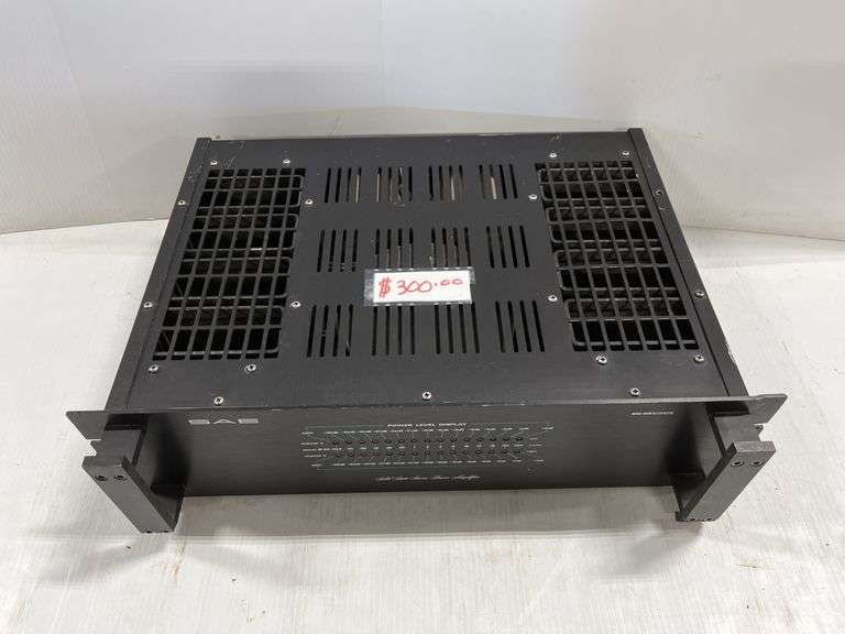 Older SAE 2300 stereo amplifier, 150W x 2, 2- outputs, 2- channels, 19 ...