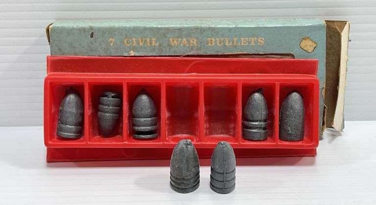 (7) Types of Civil War bullets, and descriptive literature from the ...