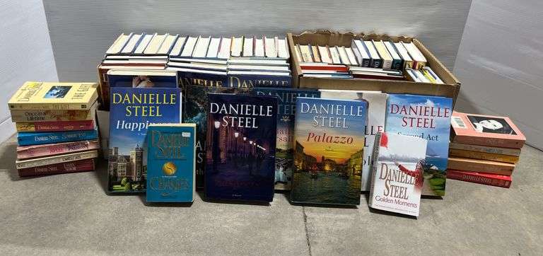 (72) Books by Famous Romance Novelists, Danielle Steel, includes: 58 ...