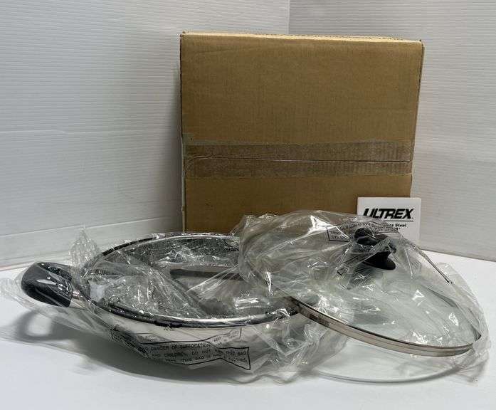 18/10 Ultrex stainless steel everything cooking pan, fry basket, and ...