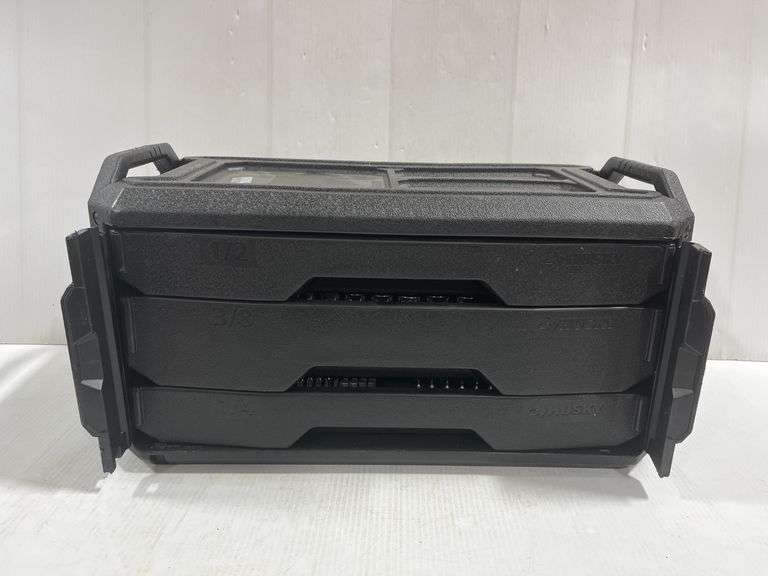 Husky 270-piece mechanics tool set, includes: 1/4", 3/8", and 1/2 ...