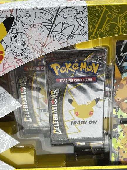 Pokemon cards, include: (4) ETB's, and Special collection, all are ...