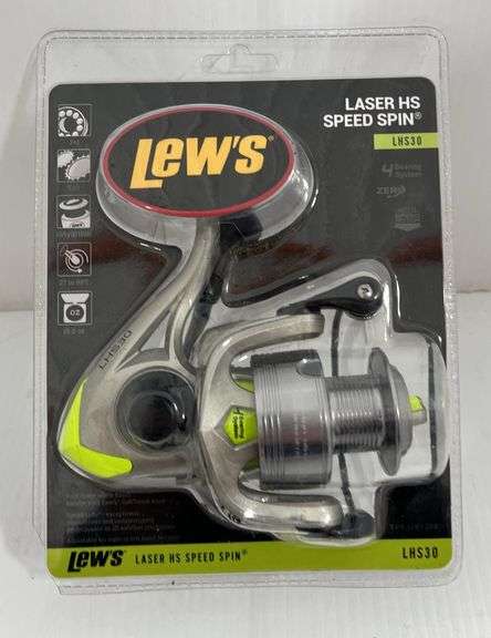 Lew's Laser HS, speed spin reel, new - Albrecht Auction Service
