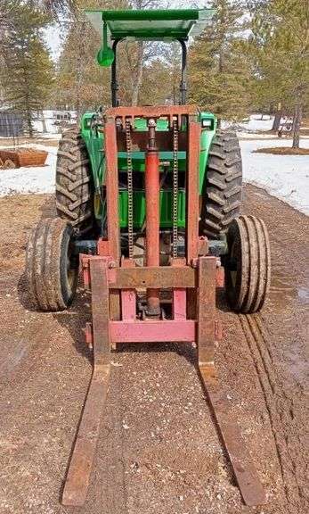 1997 John Deere 5500 Tractor, 2WD, (8480 Hours), 9-Speed Synchro, 83 hp ...