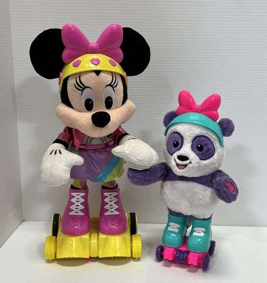 Disney Minnie Mouse roller-skating part, features lights, talking ...