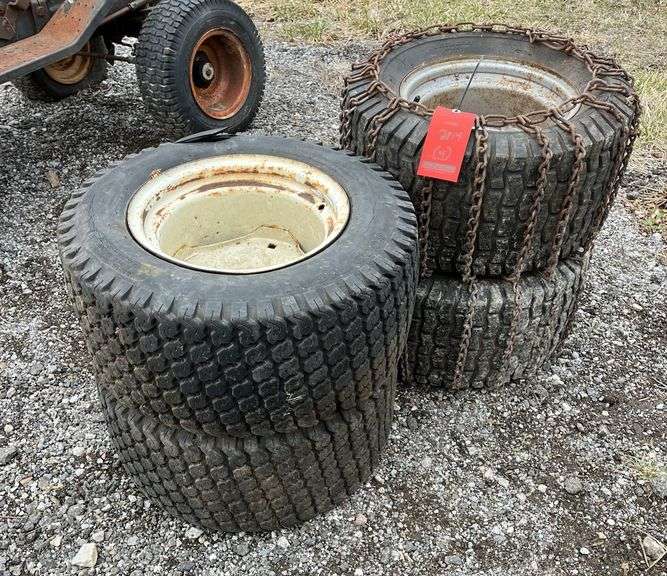 (4) Cub Cadet rear rims, used - Albrecht Auction Service