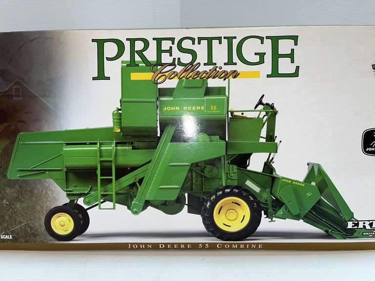 Prestige John Deere 55 Combine by ERTL Britains, No. 15587, 1/16 Scale ...