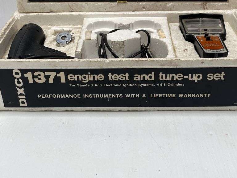 Dixco 1371 engine test and tune-up set - Albrecht Auction Service