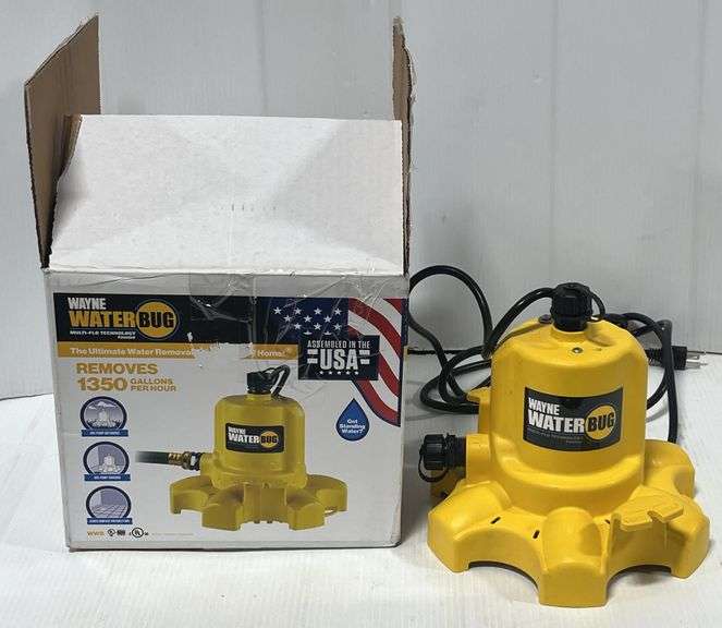 Wayne water bug water pump, unused - Albrecht Auction Service