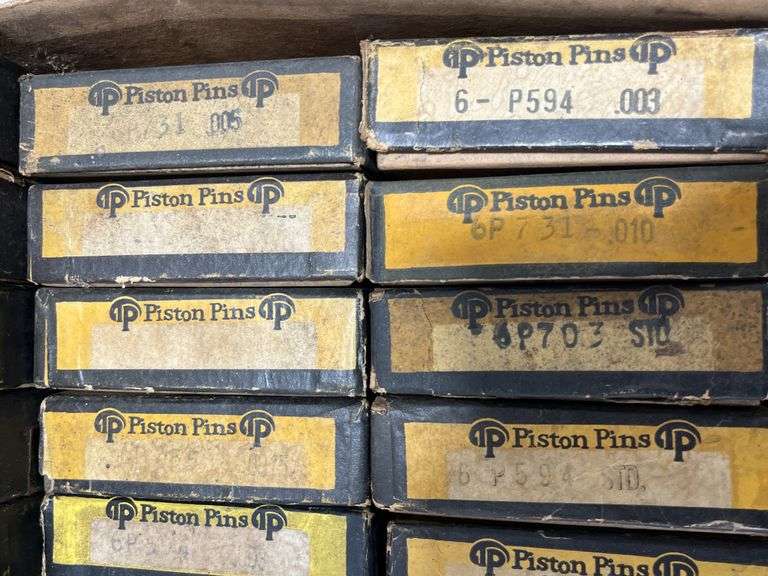 (35) Sets of Thompson Piston pins for vehicles, from 1930s and 1940s ...