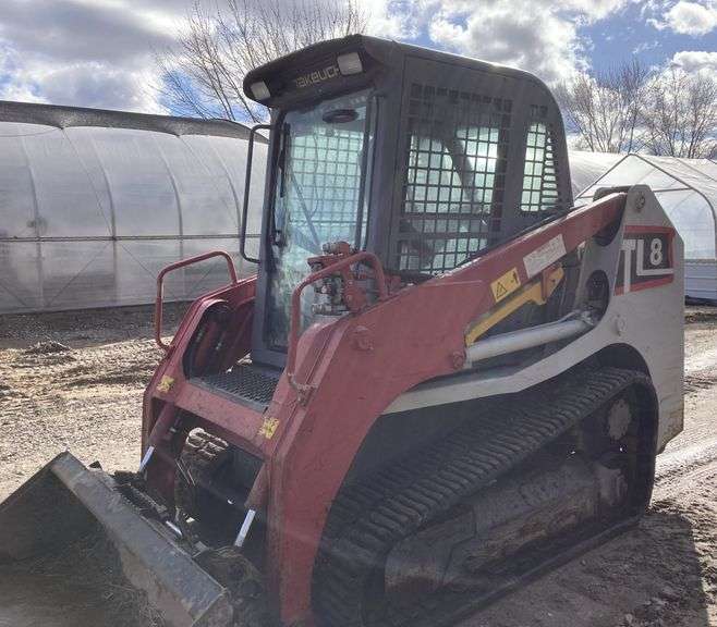 2016 Takeuchi TL8 Track Loader, Kubota Diesel Engine, 2-Speed, Power ...