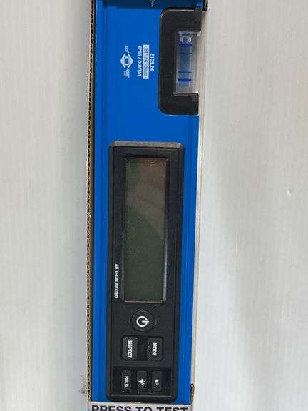 Empire auto-calibrated digital, 24" box level with case, NIB - Albrecht ...