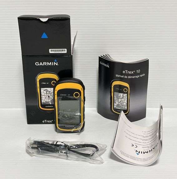 Garmin eTrex 10 GPS, 2.2" display, like new - Albrecht Auction Service