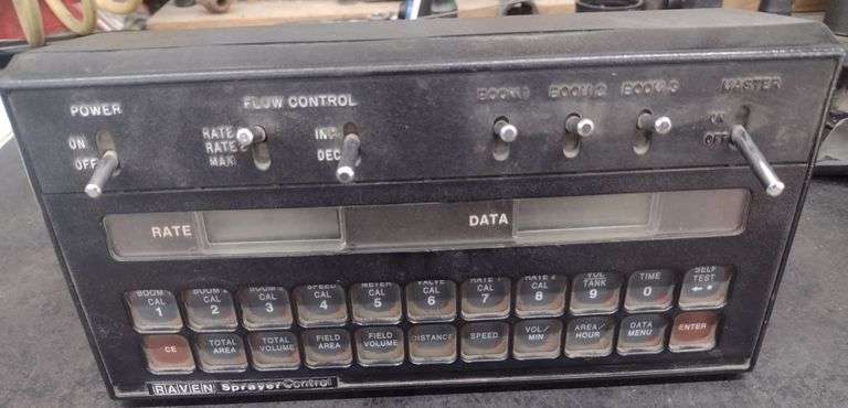 Demco 60' X-Fold Spray Boom with Raven Controller, 22" Nozzle Spacing ...