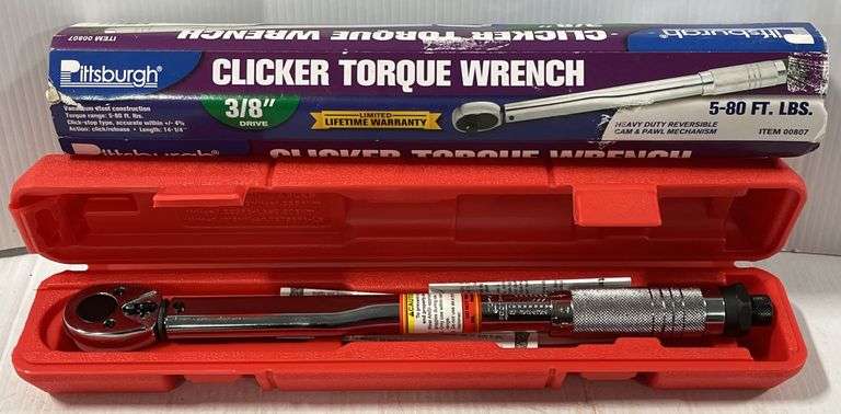 Clicker torque wrench - Albrecht Auction Service