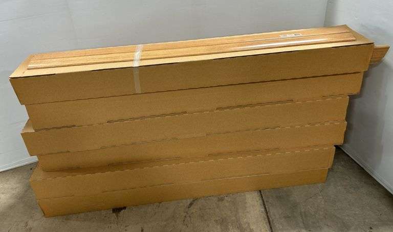 4" Wall base, natural oak in color, 400'L, comes in 10-boxes, NIB ...