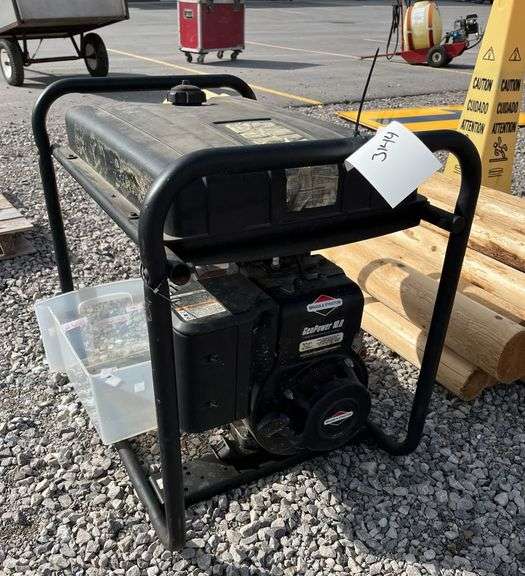 5,000W Generator, Campbell Hausfeld, 10 HP, Briggs & Stratton motor ...