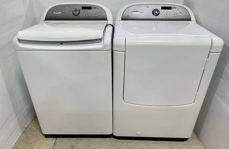 Whirlpool cabrio platinum washer and (gas)dryer, dryer works with no ...