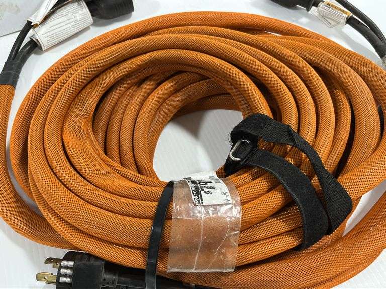 (2) Ridgid generator cords, 25', for use with Rigid removable control ...