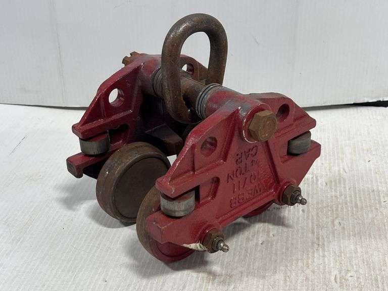 4-Ton Trolley, 8" x 7" x 6", good - Albrecht Auction Service