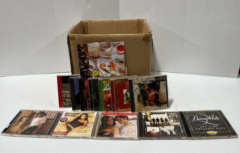 (40) Assorted music CDs, good - Albrecht Auction Service