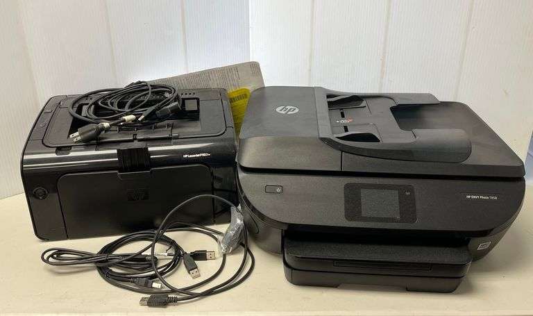 HP Envy Photo 7858 Printer, and a LaserJet P1102W Printer - Albrecht ...
