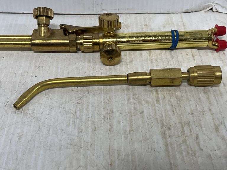 Purox cutting and weld torch tips, No. 6 and No. 3, new, never used ...