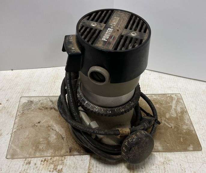 Porter cable heavy duty router, model 6902 - Albrecht Auction Service