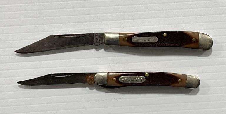 (2) Old Timer jack knives, single blade, up to 2 3/4"L - Albrecht ...