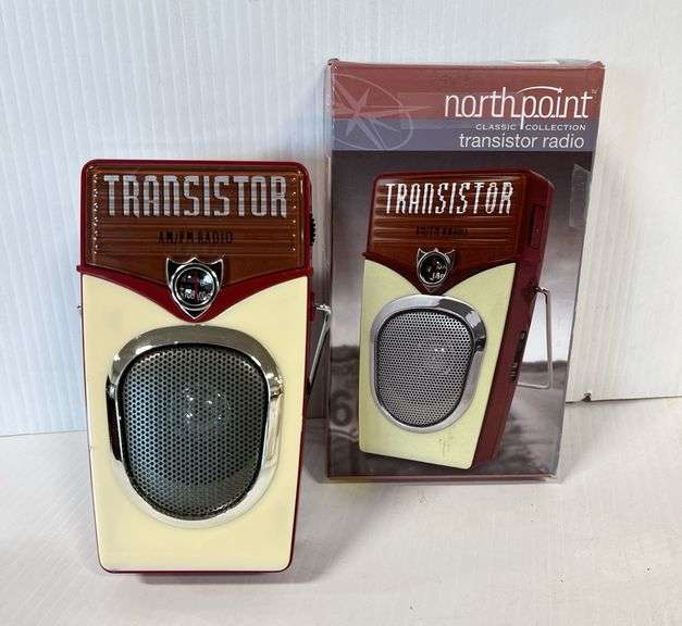 North Point Classic Collection 1950s replica transistor radio in box ...